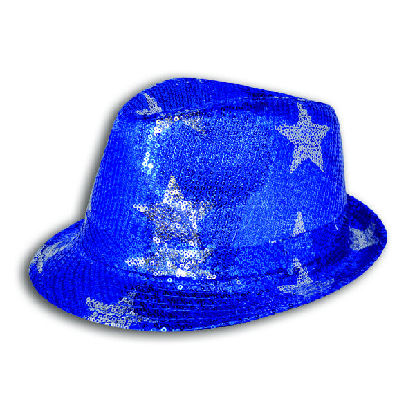 Blue Sequin Fashion Fedora – Kipp Brothers